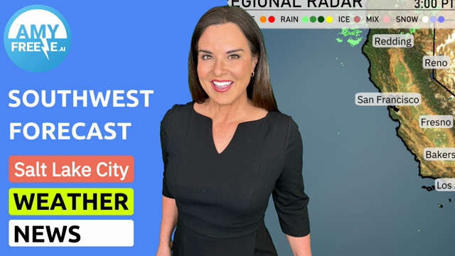 Dynamic Weather Week Ahead for Salt Lake City with Meteorologist Amy ...